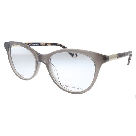 kate spade | Accessories | New Kate Spade Ks Caelin Kb7 Gray Plastic Cateye Eyeglasses 49mm ...